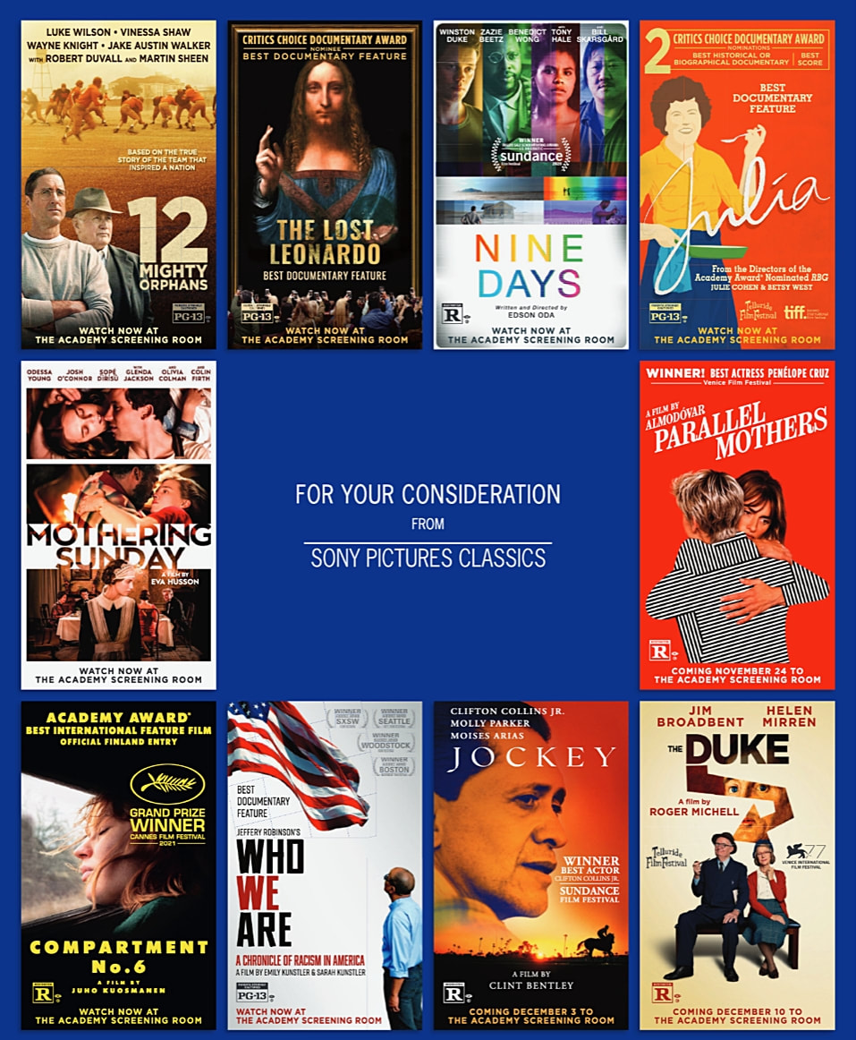 SONY PICTURES CLASSICS FYC GALLERY - Next Best Picture