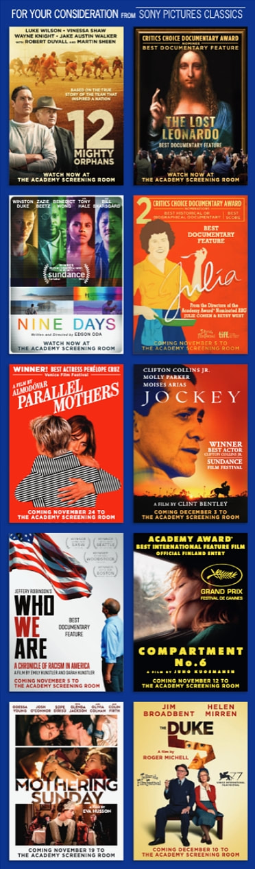 SONY PICTURES CLASSICS FYC GALLERY - Next Best Picture