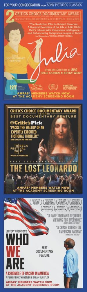 SONY PICTURES CLASSICS FYC GALLERY - Next Best Picture