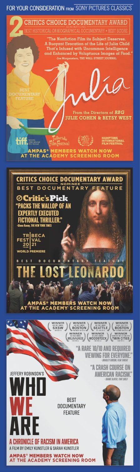 SONY PICTURES CLASSICS FYC GALLERY - Next Best Picture